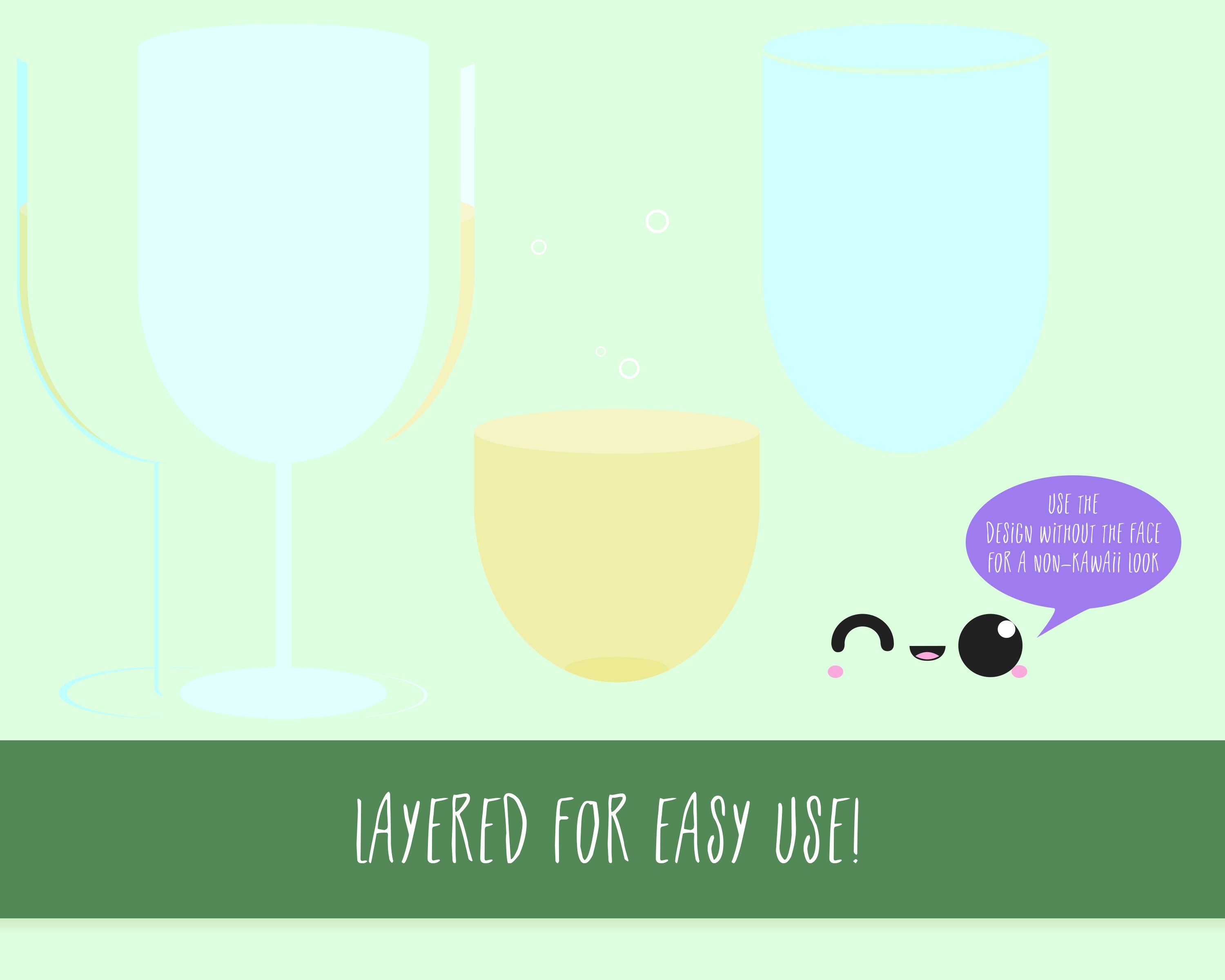 Champagne Glass SVG | Champagne SVG - Layered for Easy Use | Svg, Eps ...