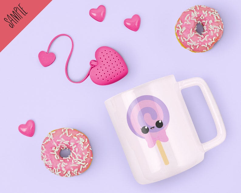 Lollipop SVG Bundle Candy SVG Layered for Easy Use Svg, Eps, Jpg, Png ...