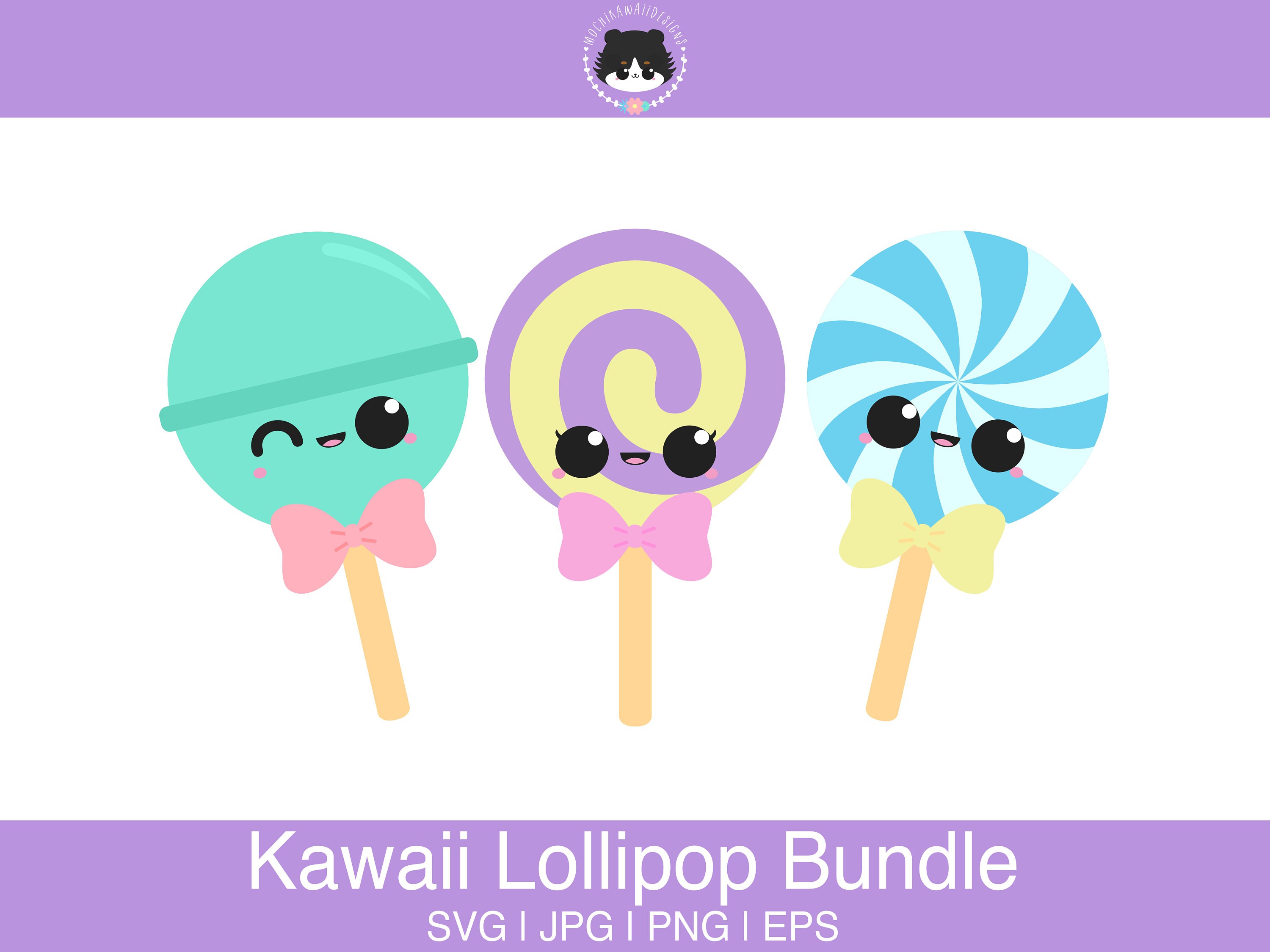 Lollipop SVG Bundle Candy SVG Layered for Easy Use Svg, Eps, Jpg, Png ...