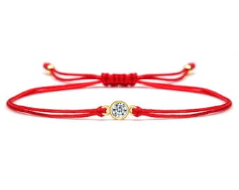 Red String Bracelet | Etsy