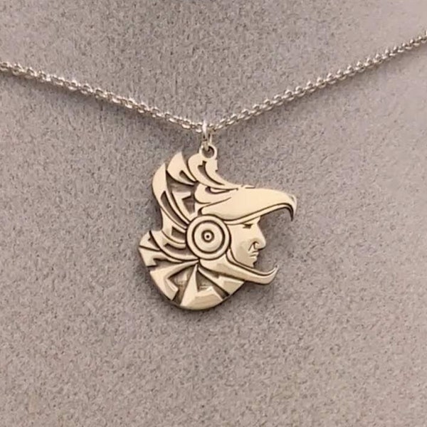 Gold Aztec Pendant - Etsy