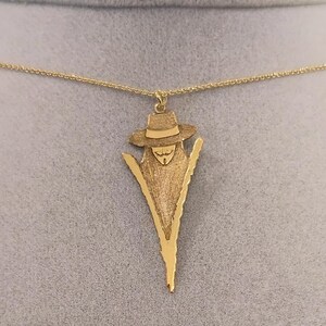 V for Vendetta Anonymous Silver Pendant Necklace - Etsy