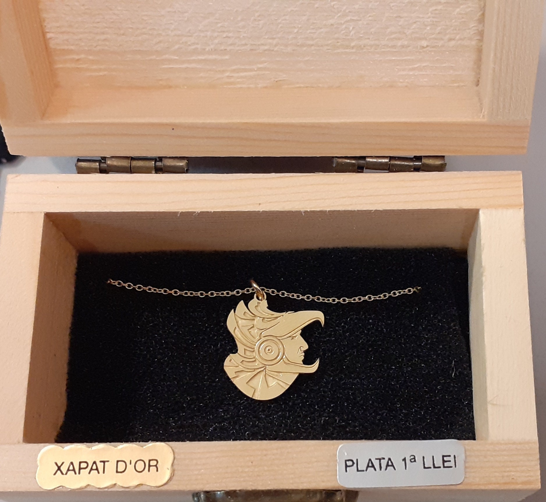 Aztec Eagle Warrior Silver Pendant Necklace - Etsy