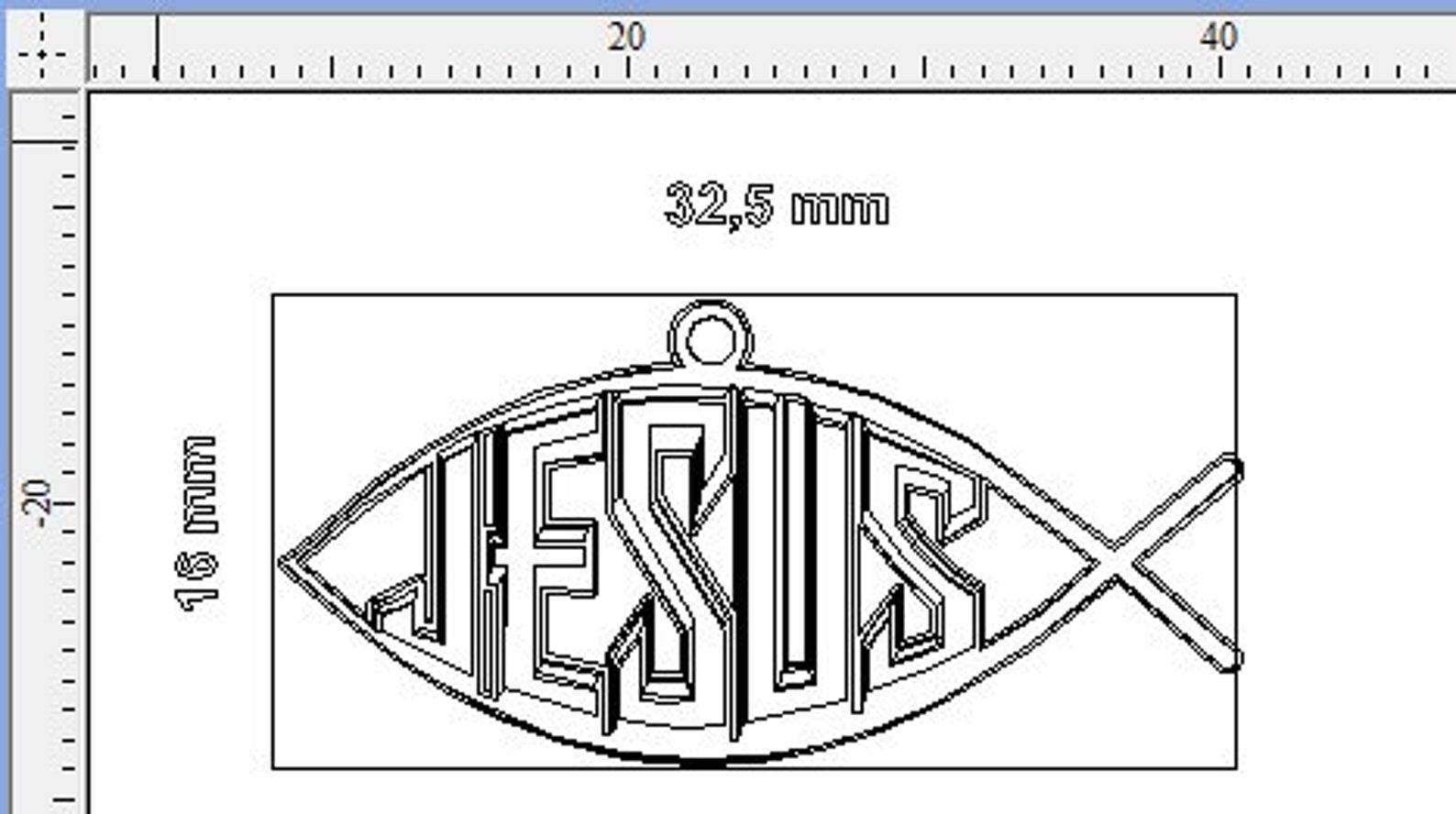 Christian Ichthus Symbol Pendant Necklace Silver - Etsy