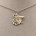 Aztec Eagle Warrior Silver Pendant Necklace - Etsy