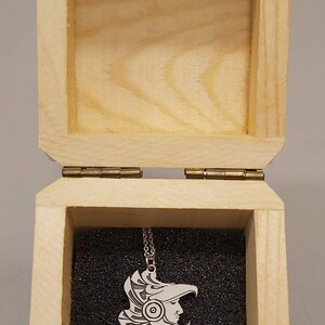 Aztec Eagle Warrior Silver Pendant Necklace | Etsy