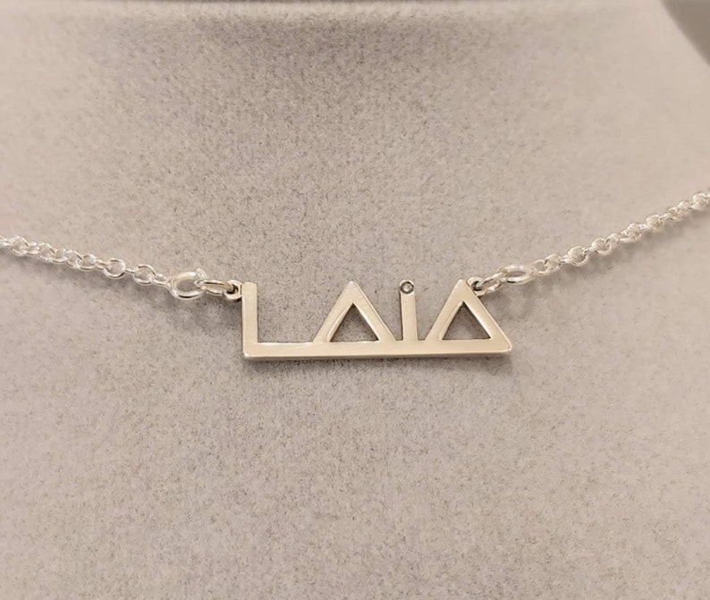 Personalized Design Silver Necklace Pendant - Etsy