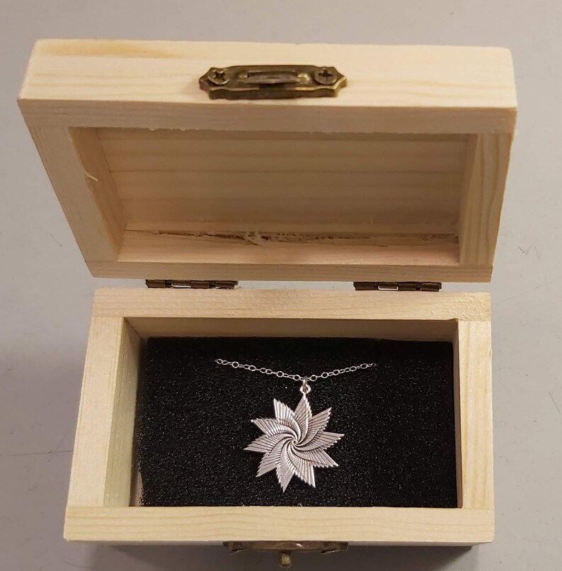 Sirius Silver Star Pendant Necklace | Etsy