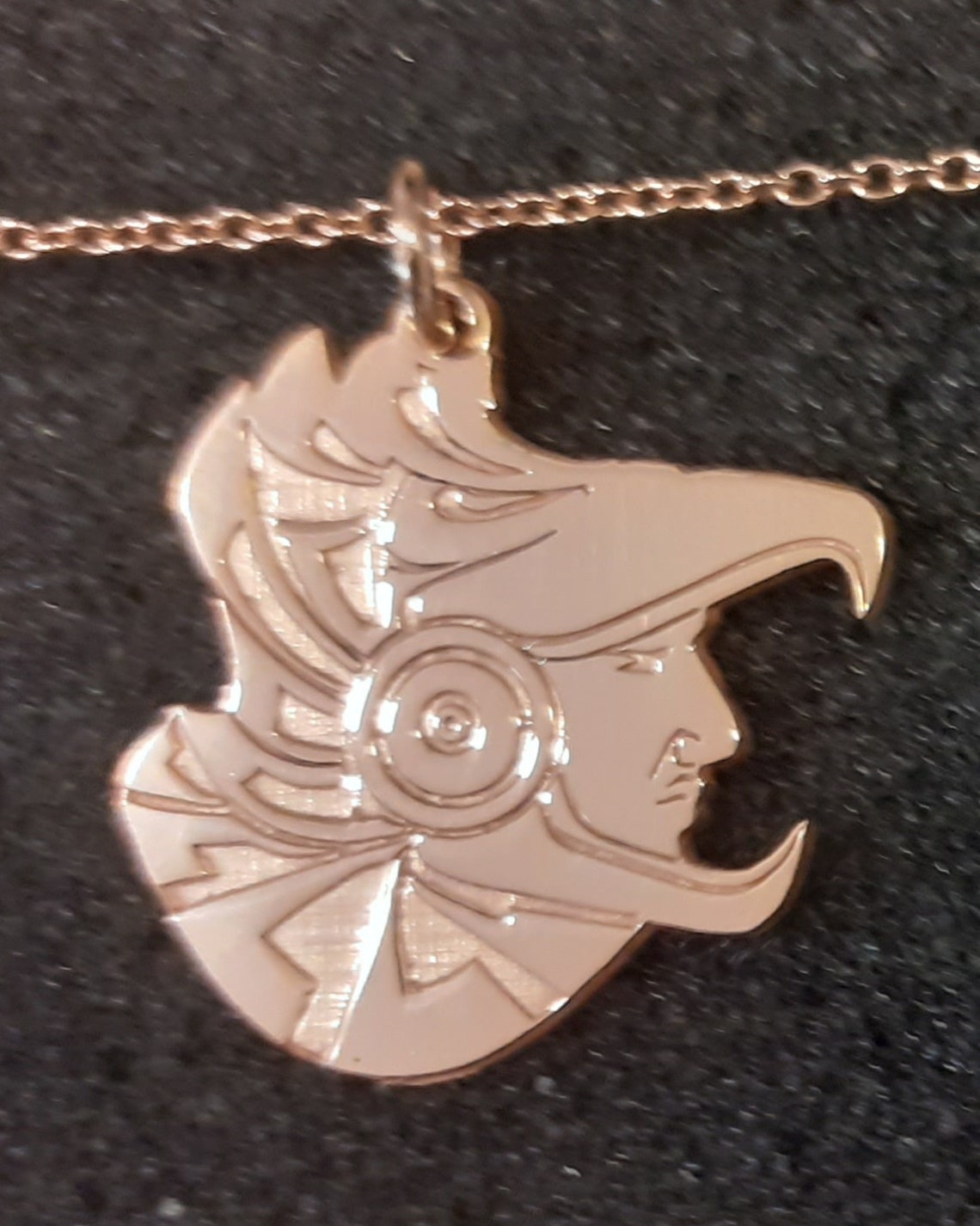 Aztec Eagle Warrior Silver Pendant Necklace - Etsy