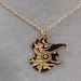 Aztec Eagle Warrior Silver Pendant Necklace - Etsy