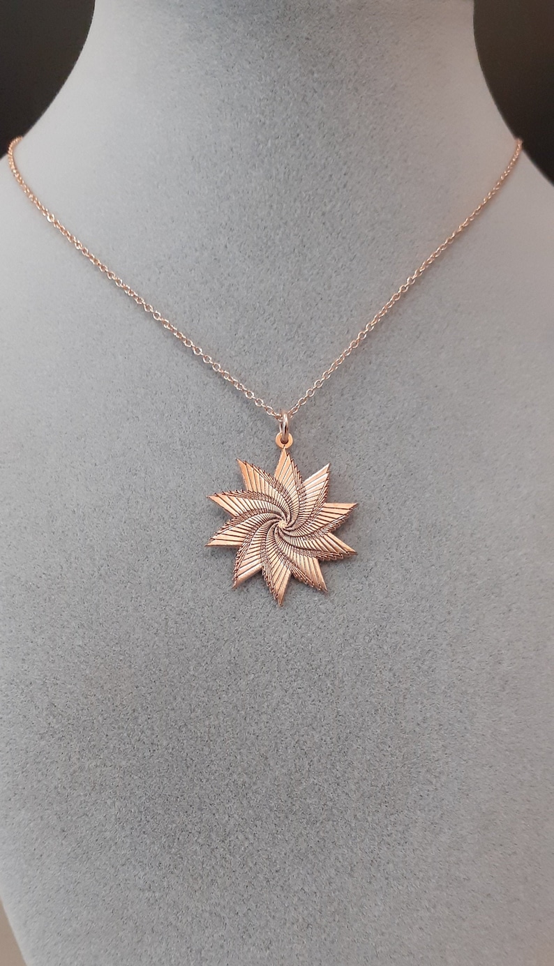 Sirius Silver Star Pendant Necklace - Etsy