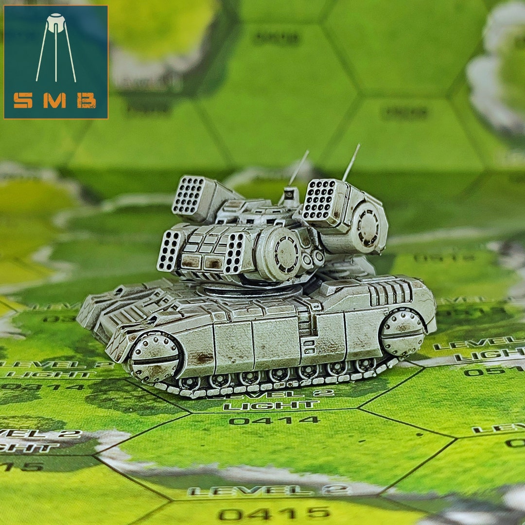 Ontosko LRM Tank SMB Alternate Battletech Mechwarrior Miniature - Etsy