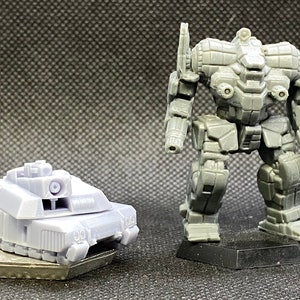 Oro Tank Alternate Battletech Mechwarrior Miniature - Etsy