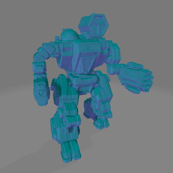 Summoner Z Alternate Battletech Mechwarrior Miniature | Etsy