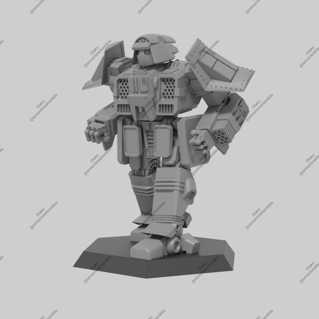 Otoko SMB Alternate Battletech Mechwarrior Miniature - Etsy
