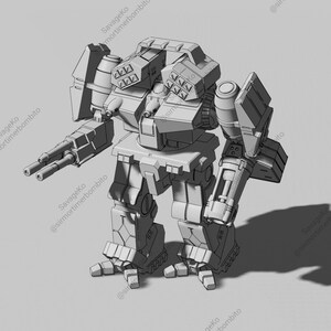 Savage Coyote / Savageko SMB Alternate Battletech Mechwarrior - Etsy