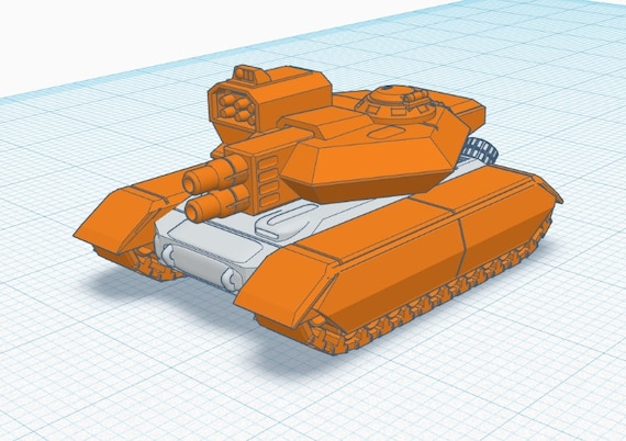 Typhoon Tank Alternate Battletech Mechwarrior Miniature - Etsy