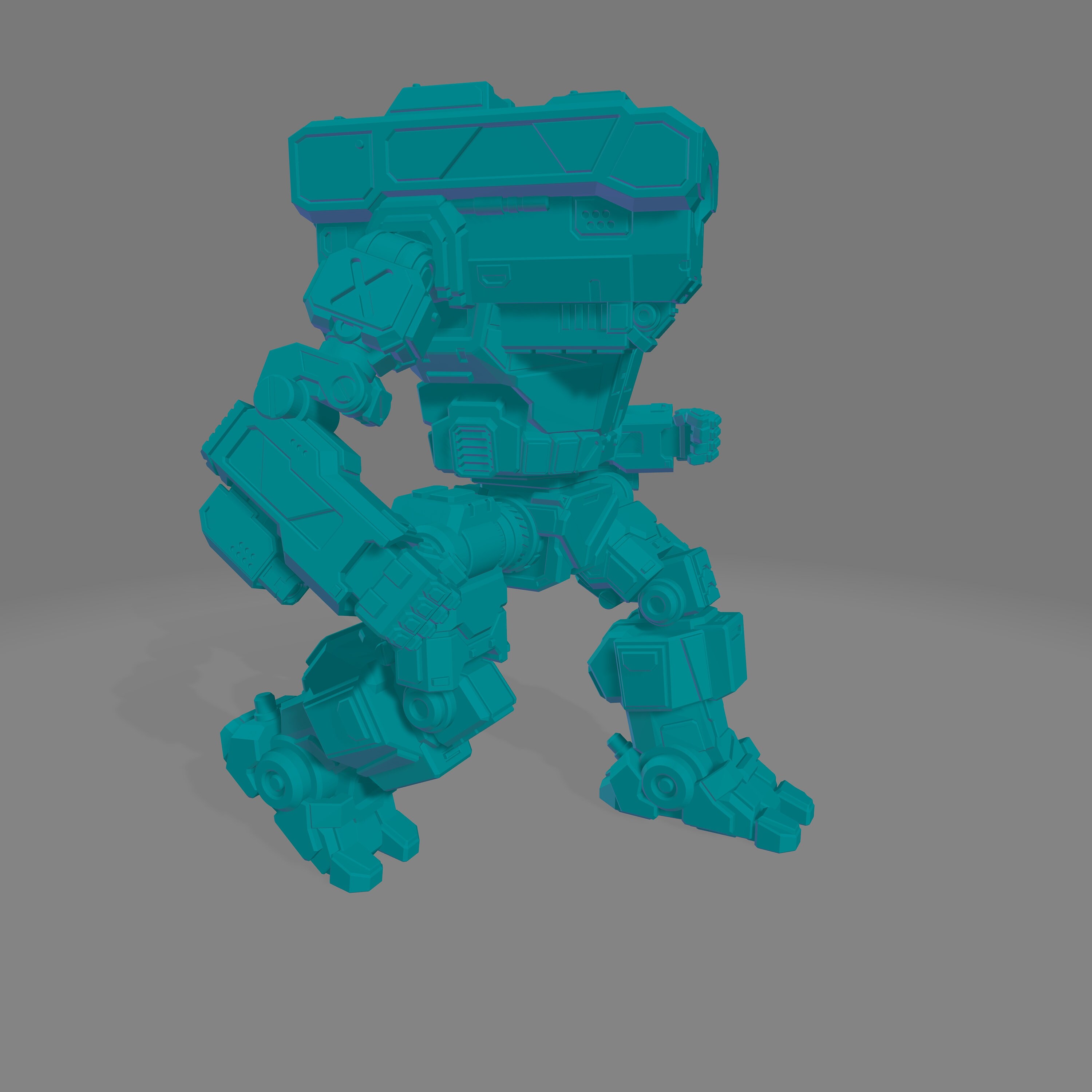 Hunchback 6N Alternate Battletech Mechwarrior Miniature - Etsy