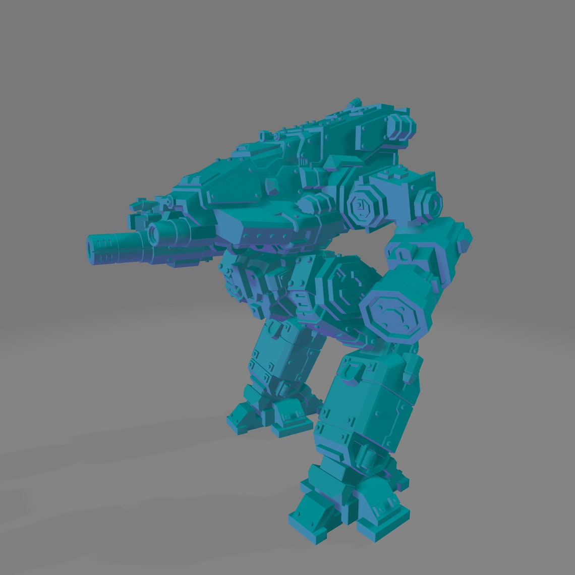 Bushwacker Teuton L1 Alternate Battletech Mechwarrior - Etsy