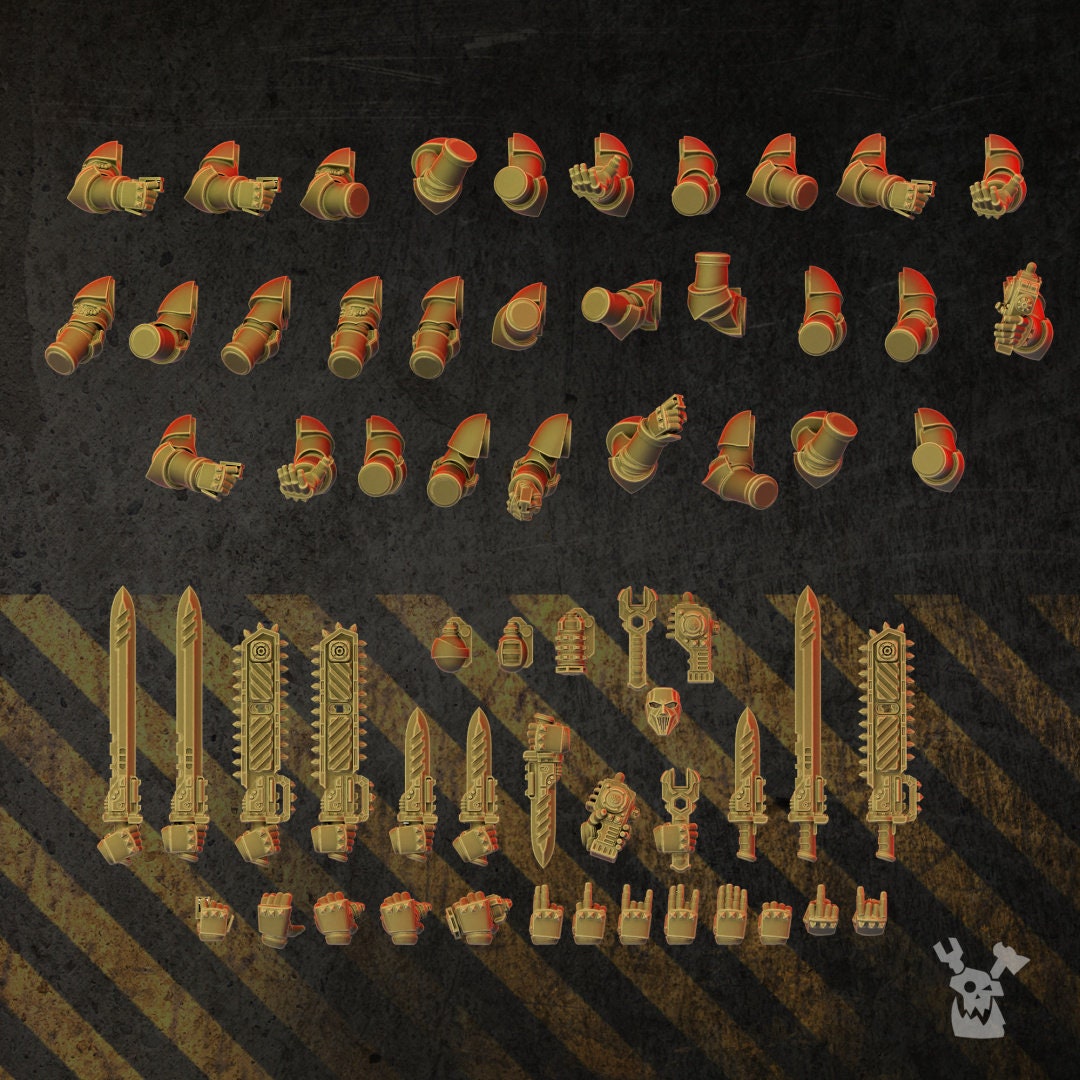 Full Metal Brothers Melee and Arms Bits - Etsy