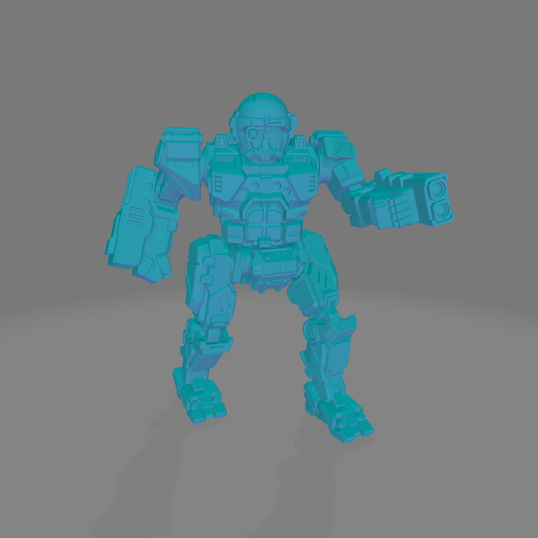 Commando 7S American Mecha Miniature - Etsy