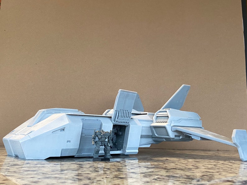 Leopard Dropship Alternate Battletech Mechwarrior Miniature | Etsy