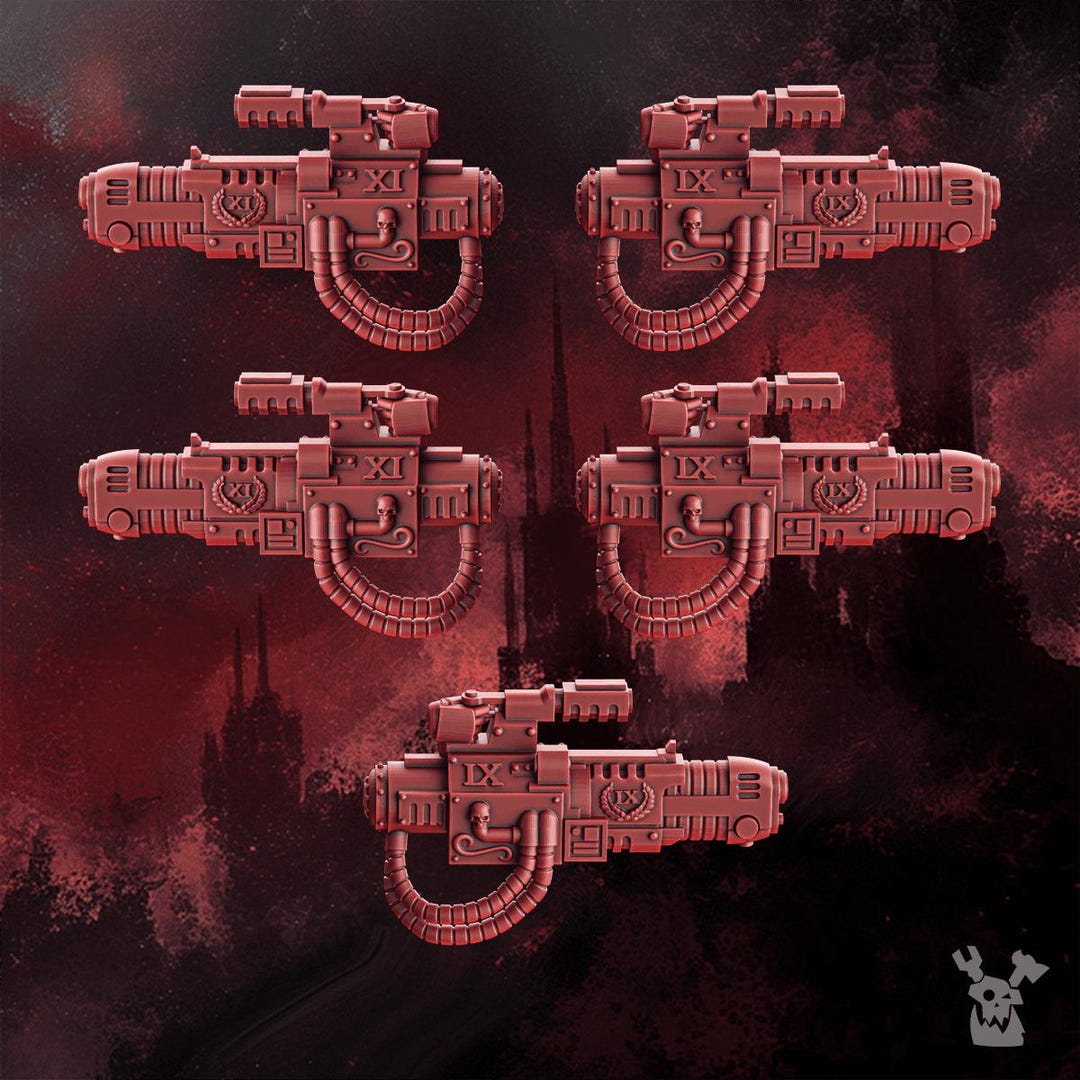 Crimson Wings Plasma Cannons Set X5 - Etsy