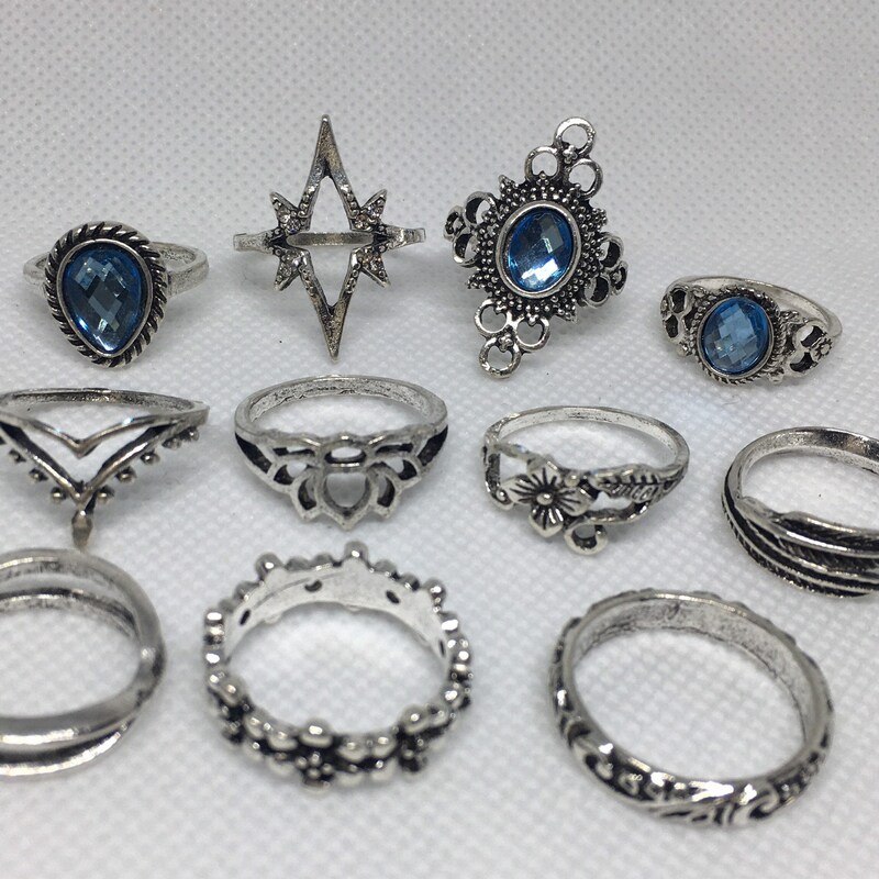 Boho Stacking Rings - Etsy