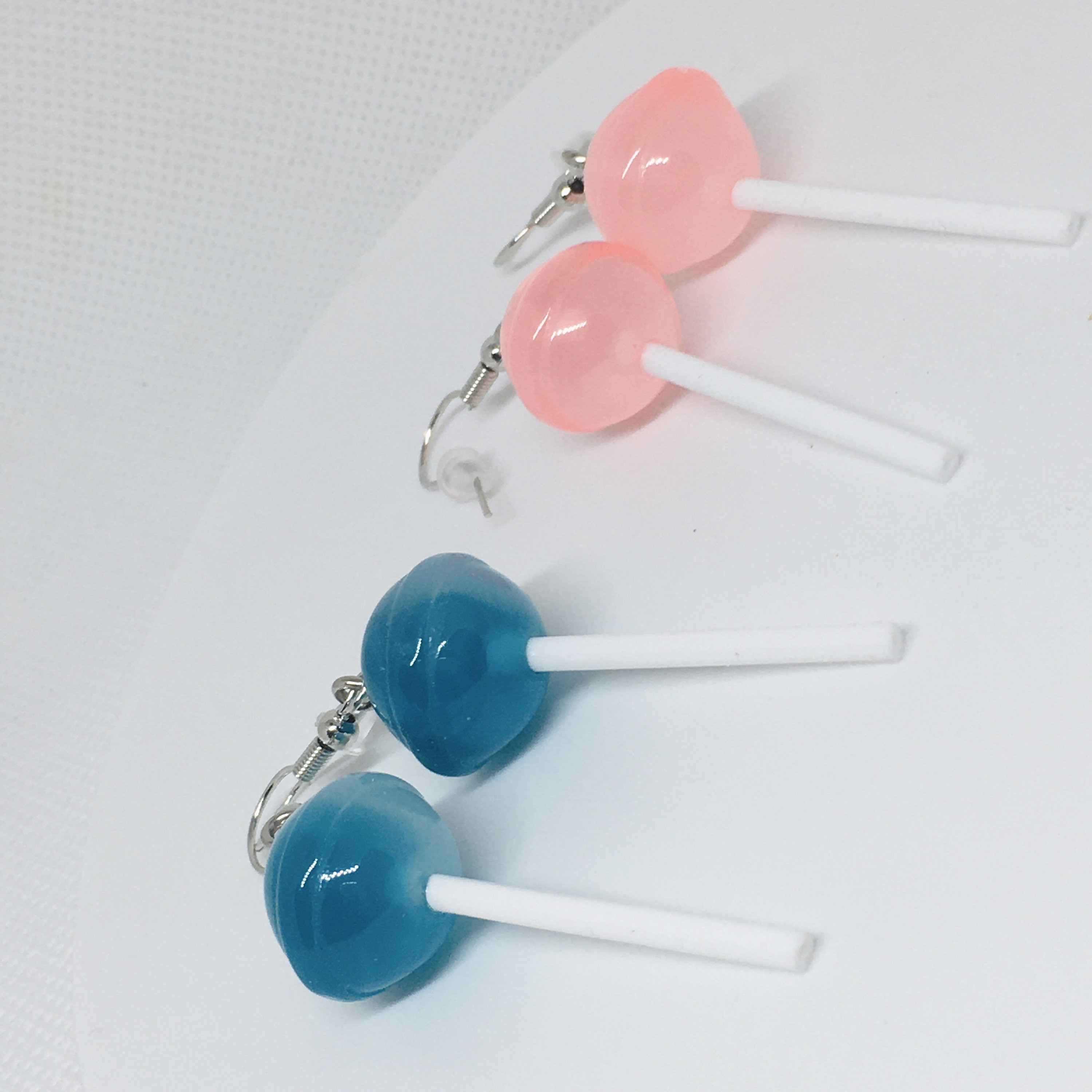 Two Pairs of Lollipop Earrings Cute Earrings Y2k Fashion - Etsy UK