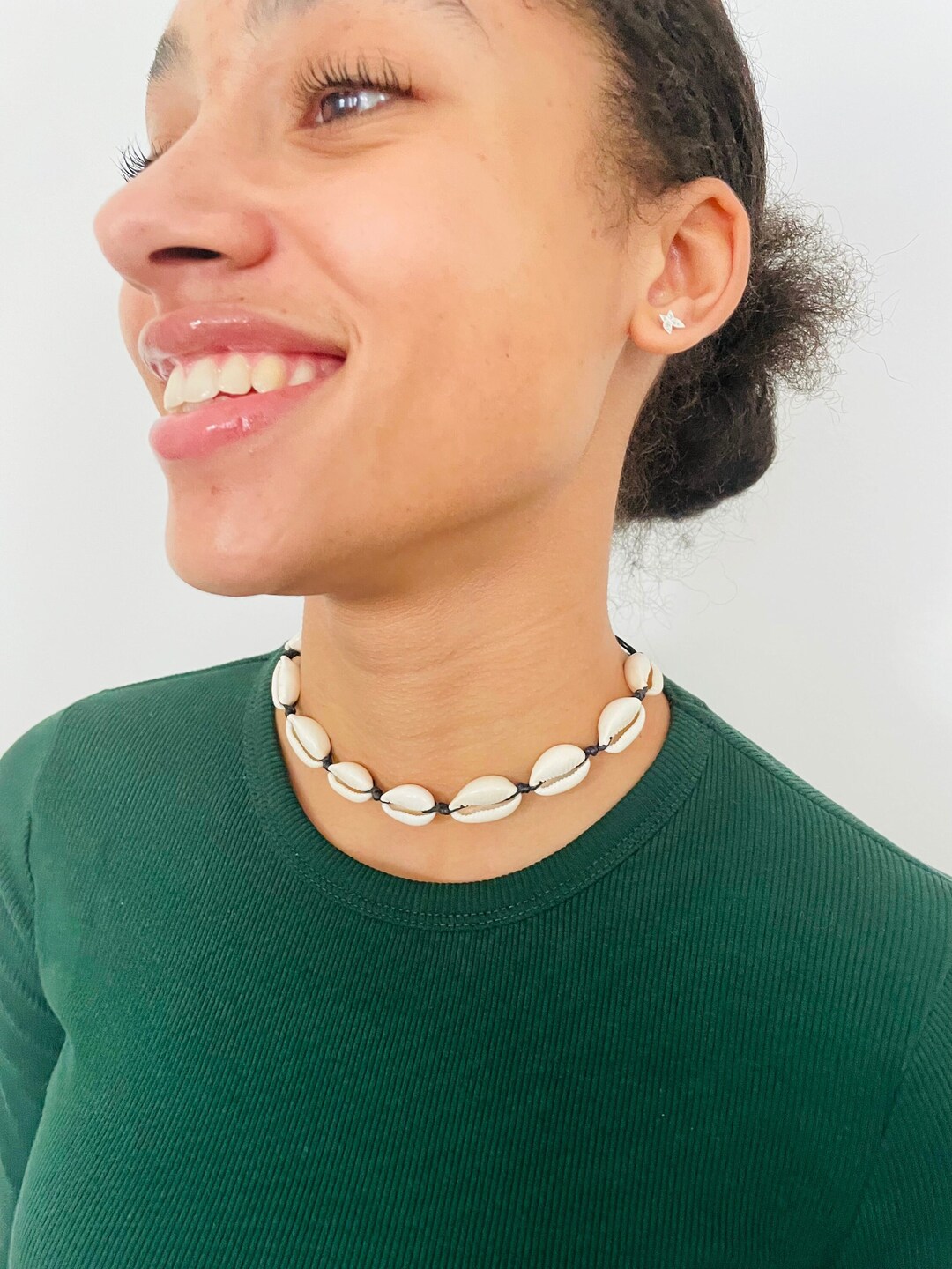 Boho Choker Necklace, Shell Choker Necklace, Shell Choker, Beach ...