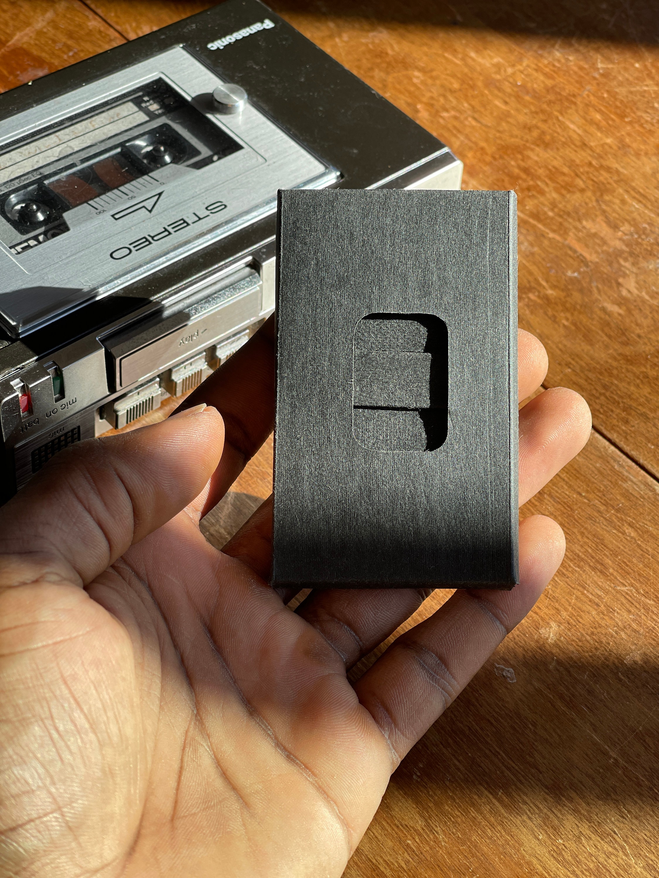 MOWAL SWITCH Minimalist, Pop up Wallet, DIY, Wood Leather, Vegan ...