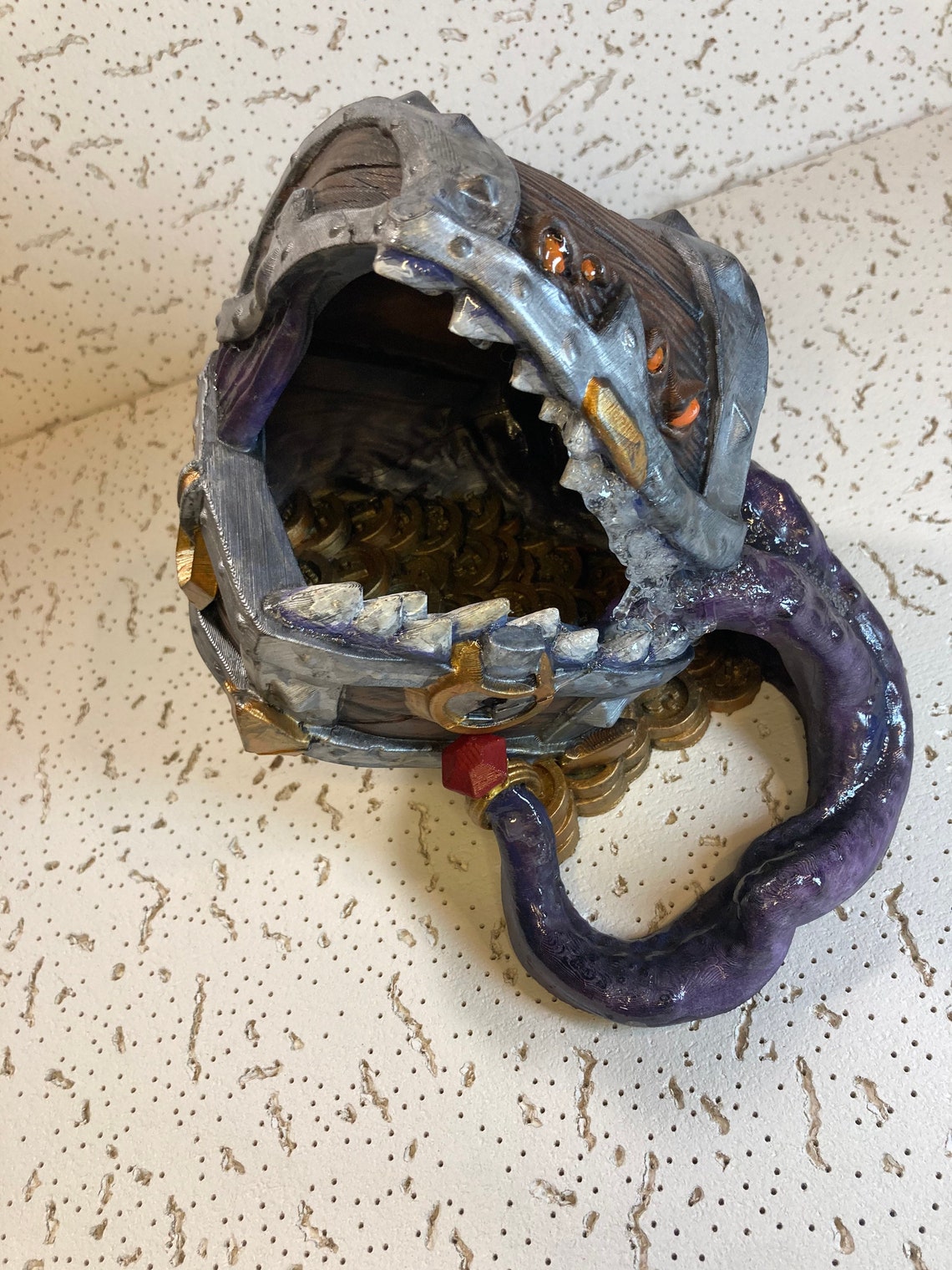 The Mimic Dice Tower / Diorama Dice Tower by Ars Moriendi 3D / - Etsy