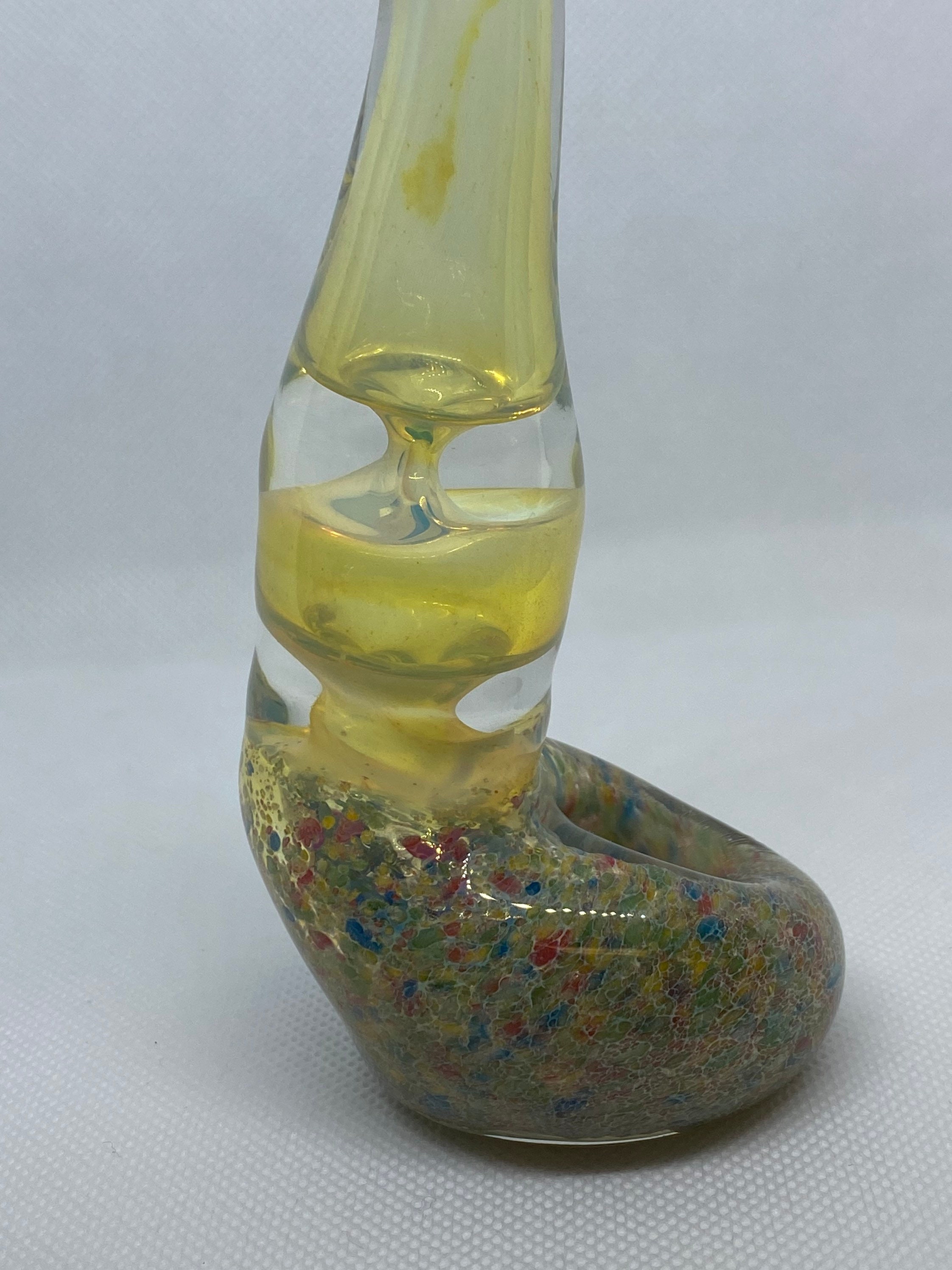 6.5 Color Changing Frit Chambered Sherlock Thick Smoking - Etsy