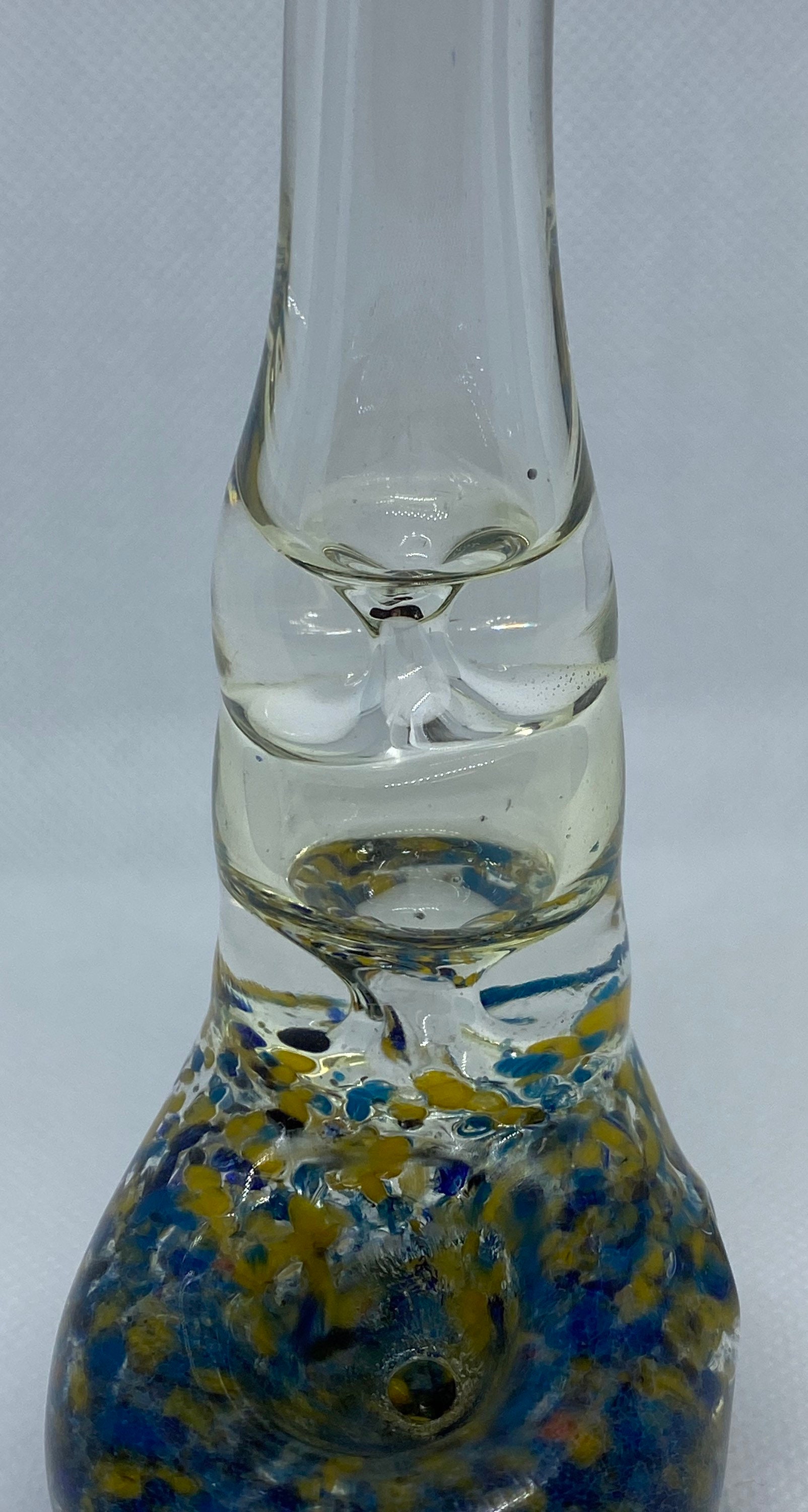 6.5 Color Changing Frit Chambered Sherlock Thick Smoking Glass Tobacco ...