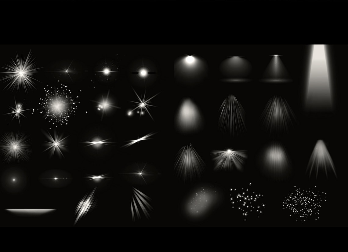 Procreate Light Effects Brushes: Glitter, Sparkle, Shine (digital ...