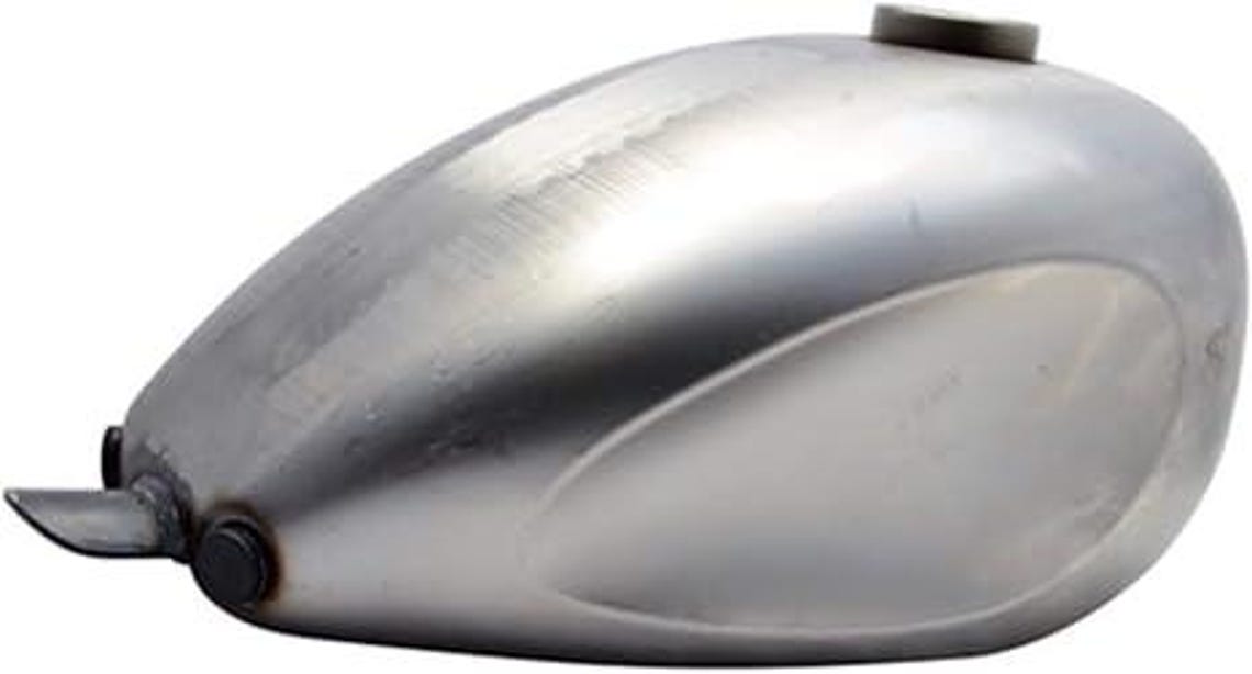 Dished Wassell Motorcycle Gas Tank Frisco Mount Shallow Tunnel 2.23 ...