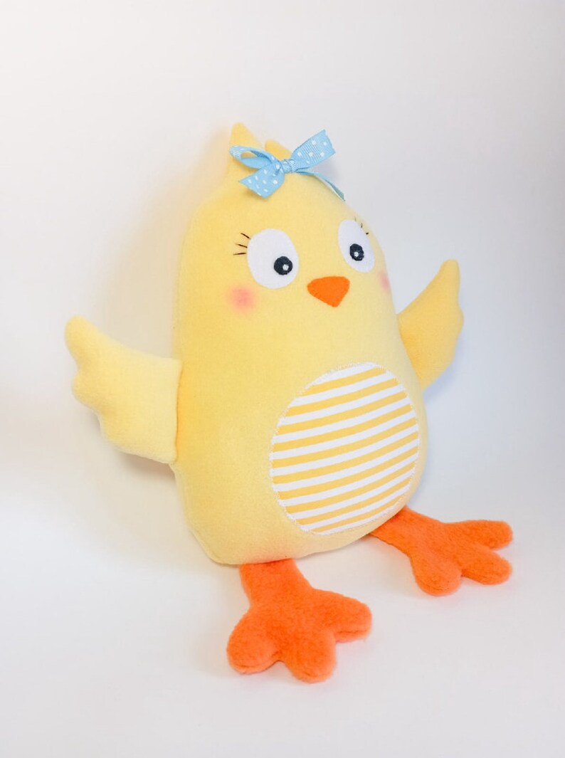 Stuffed Chick Sewing Pattern PDF Soft Toy Chick Sewing Tutorial - Etsy