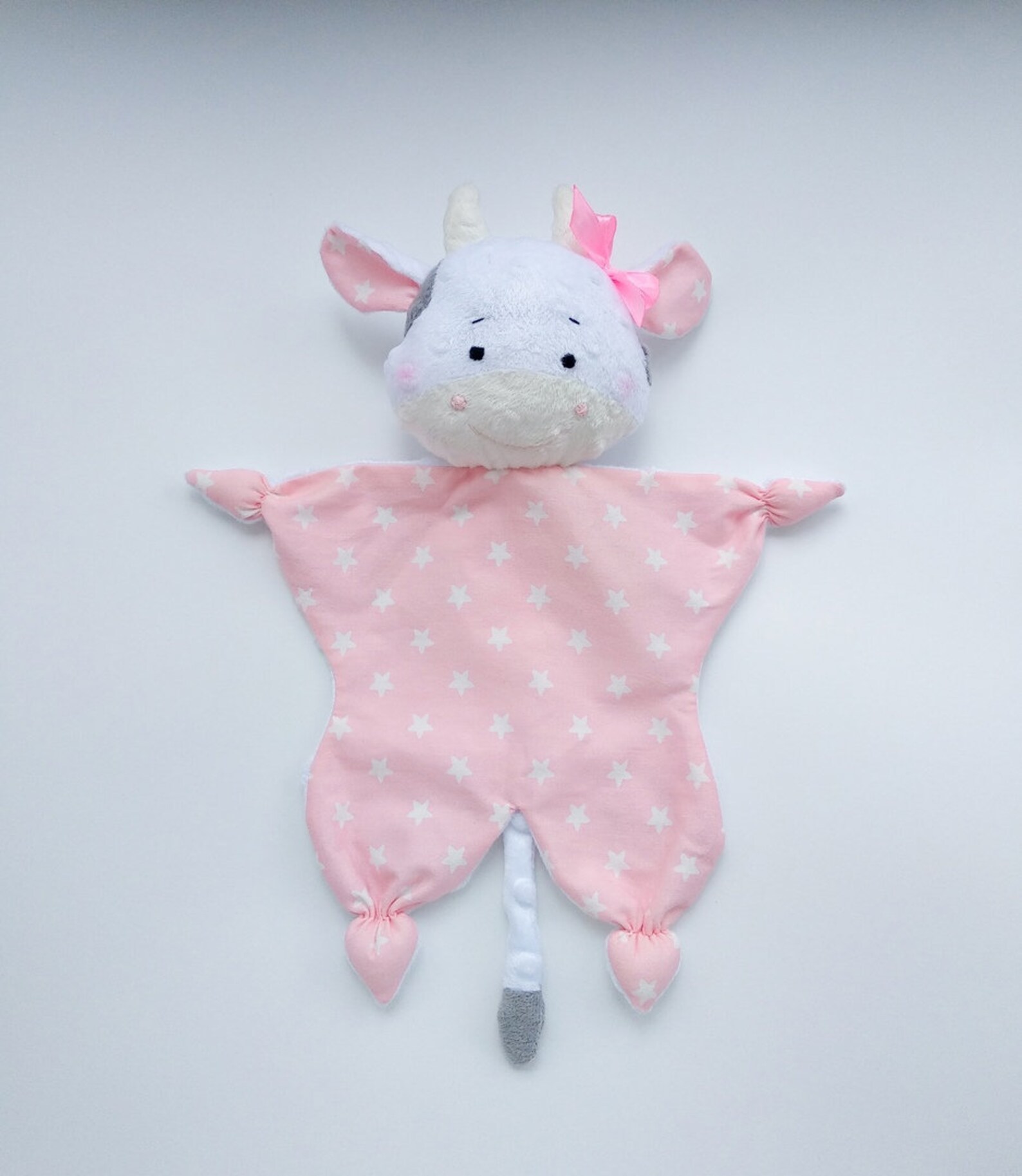 Cow Lovey Sewing Pattern PDF and Tutorial Stuffed Animal - Etsy