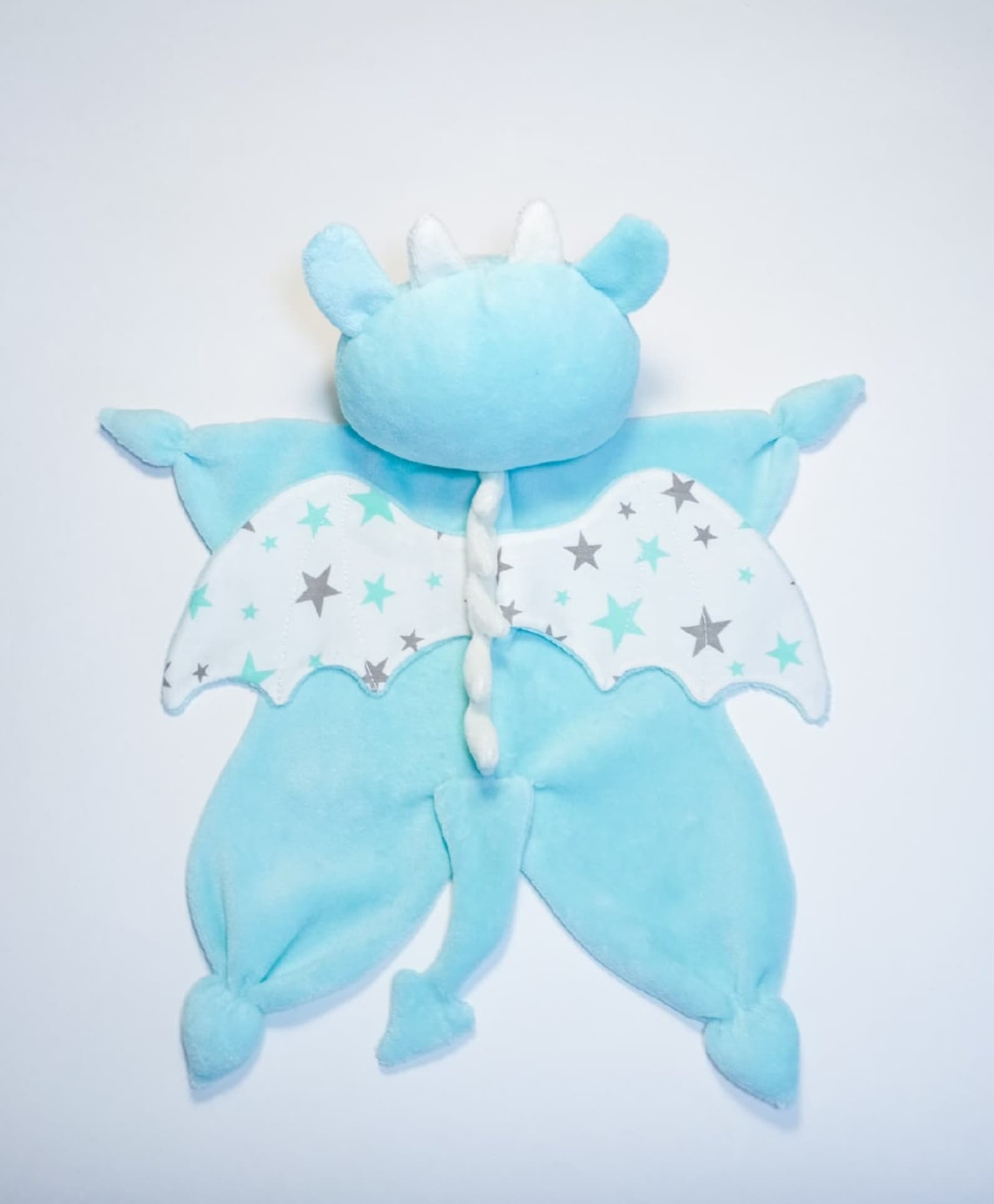 Dragon Lovey PDF Sewing Pattern Security Blanket Stuffed - Etsy