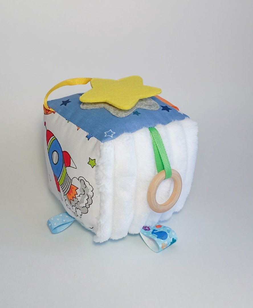 Activity Cube Sewing Pattern PDF Soft Baby Block Digital Download - Etsy