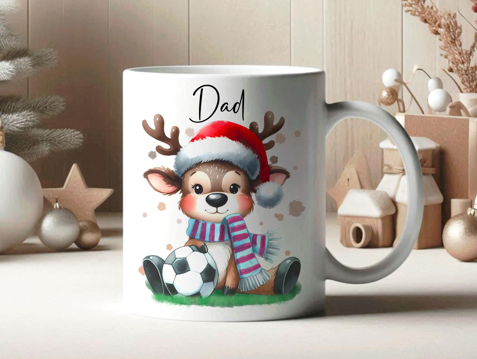 Football Reindeer Christmas PNG: Team Scarves Clipart (8 Pngs) - Etsy