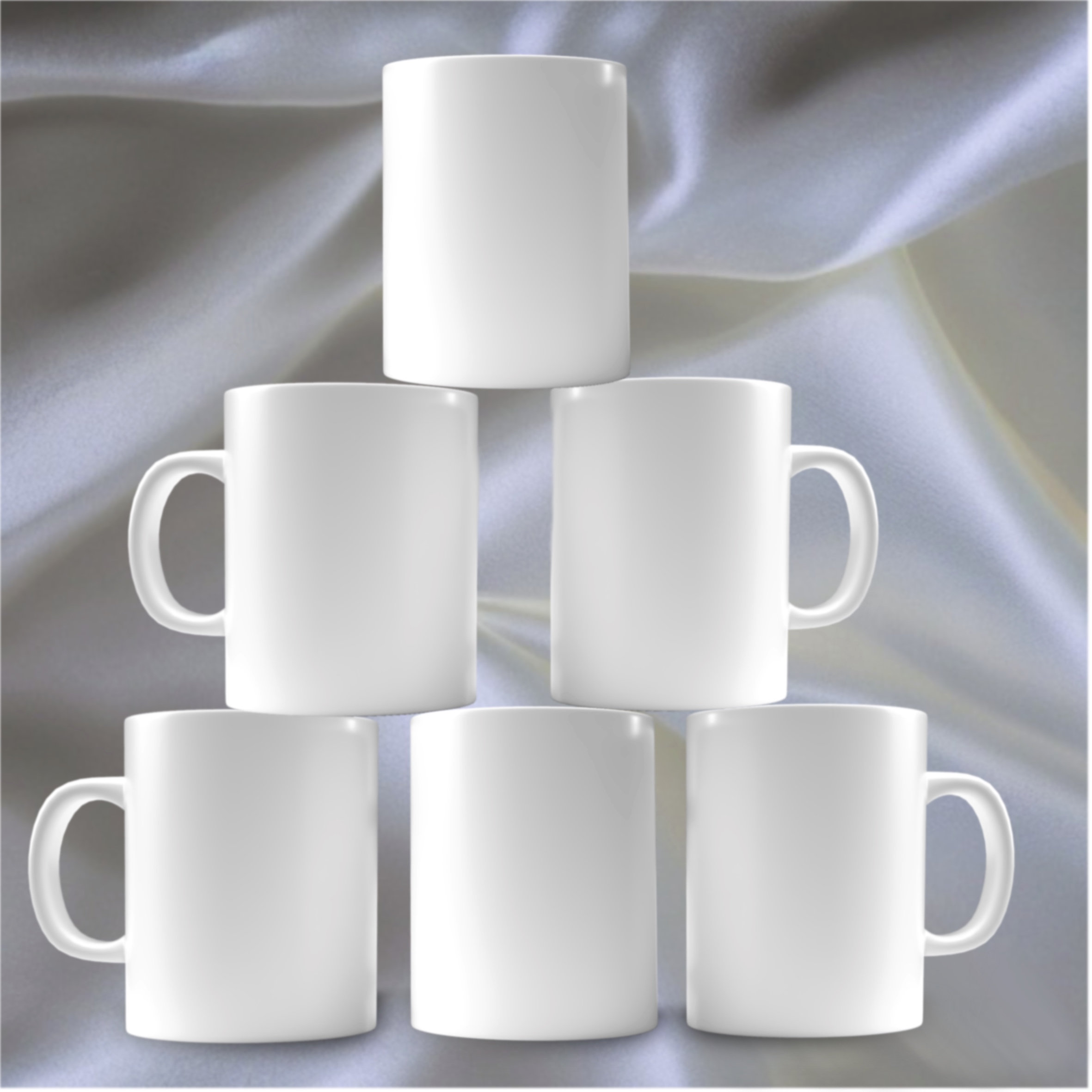 6 Mugs Mock Up, PNG, JPEG and PSD (fully Editable) Formats. - Etsy