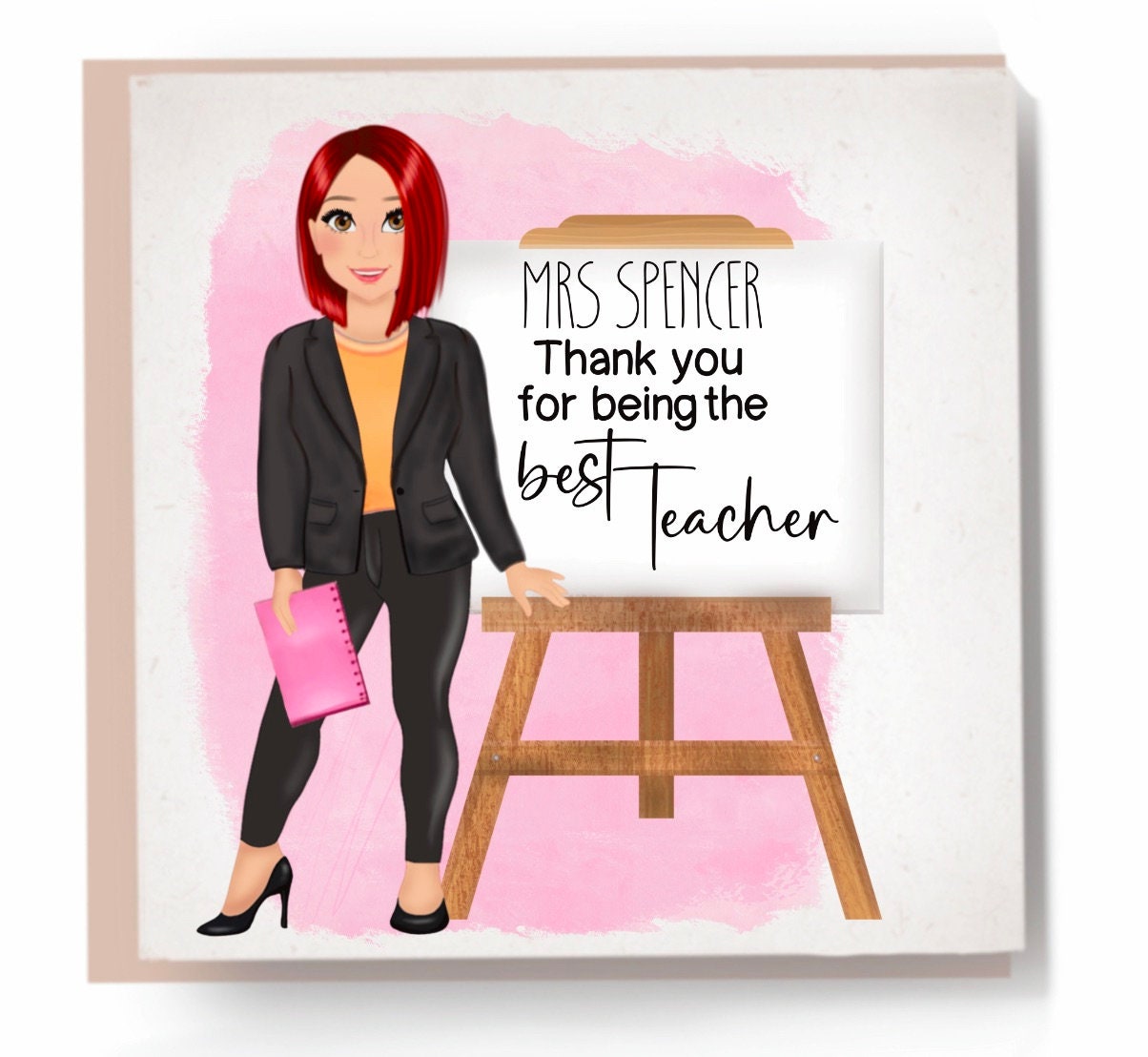 Cute Female Teacher Doll Clipart. 33 Pngs, Choice of Hair Styles and ...