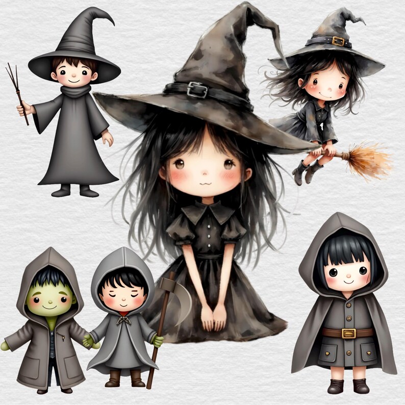 Halloween Clipart, Spooky PNG Graphics (29 Files) (digital Download) - Etsy