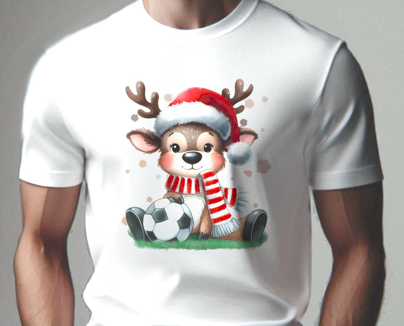 Football Reindeer Christmas PNG: Team Scarves Clipart (8 Pngs) - Etsy
