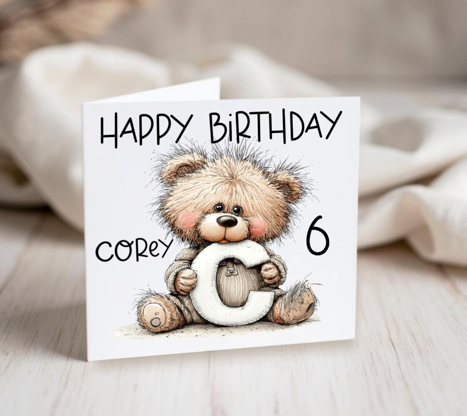 Adorable Whimsical Bears Alphabet Clipart Collection (26 Pngs, 300 DPI ...