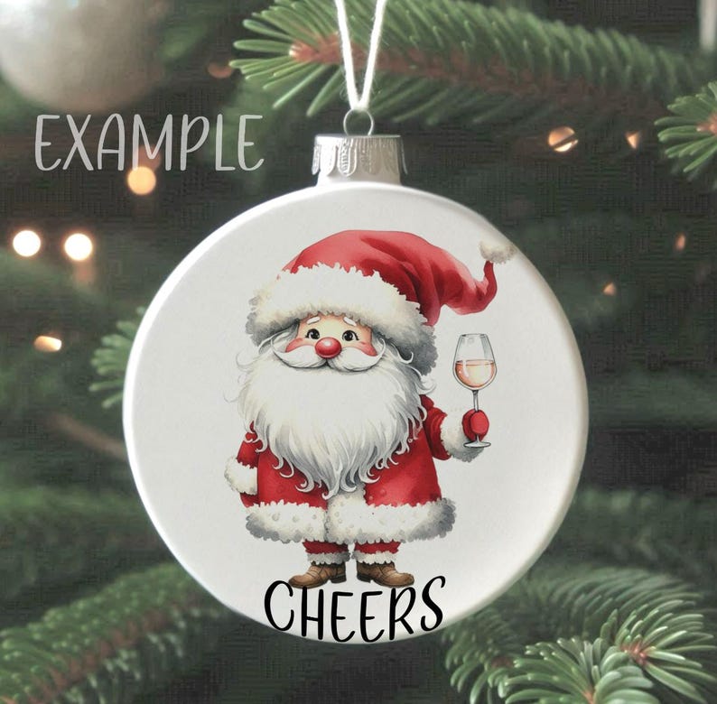 Boozy Santa PNG Clipart: Wine, Beer, Cocktail Designs (digital Download ...