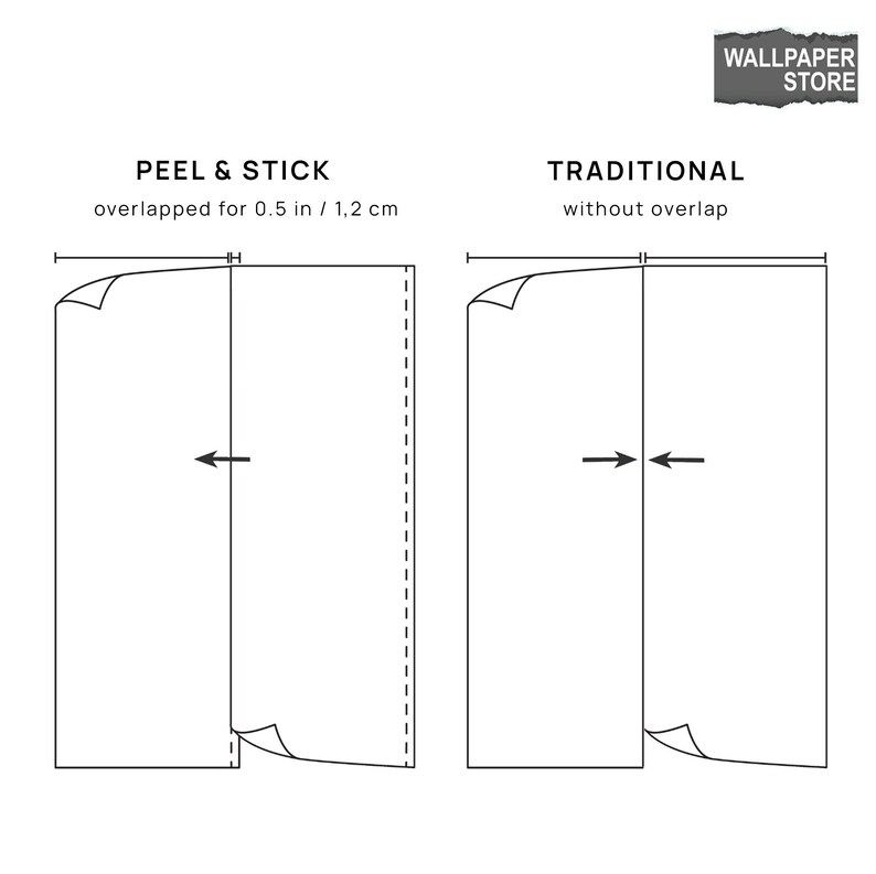 Abstract Wallpaper Peel and Stick Removable or Traditional Accent ...