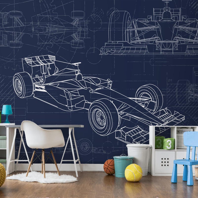 F1 Kids Wallpaper - Etsy UK