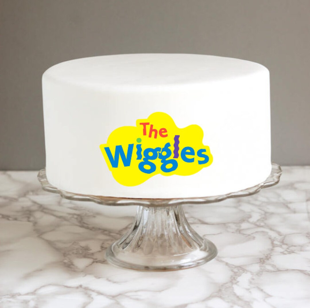 The Wiggles Edible Icing Cake Topper Logo PRE-CUT - Etsy Australia